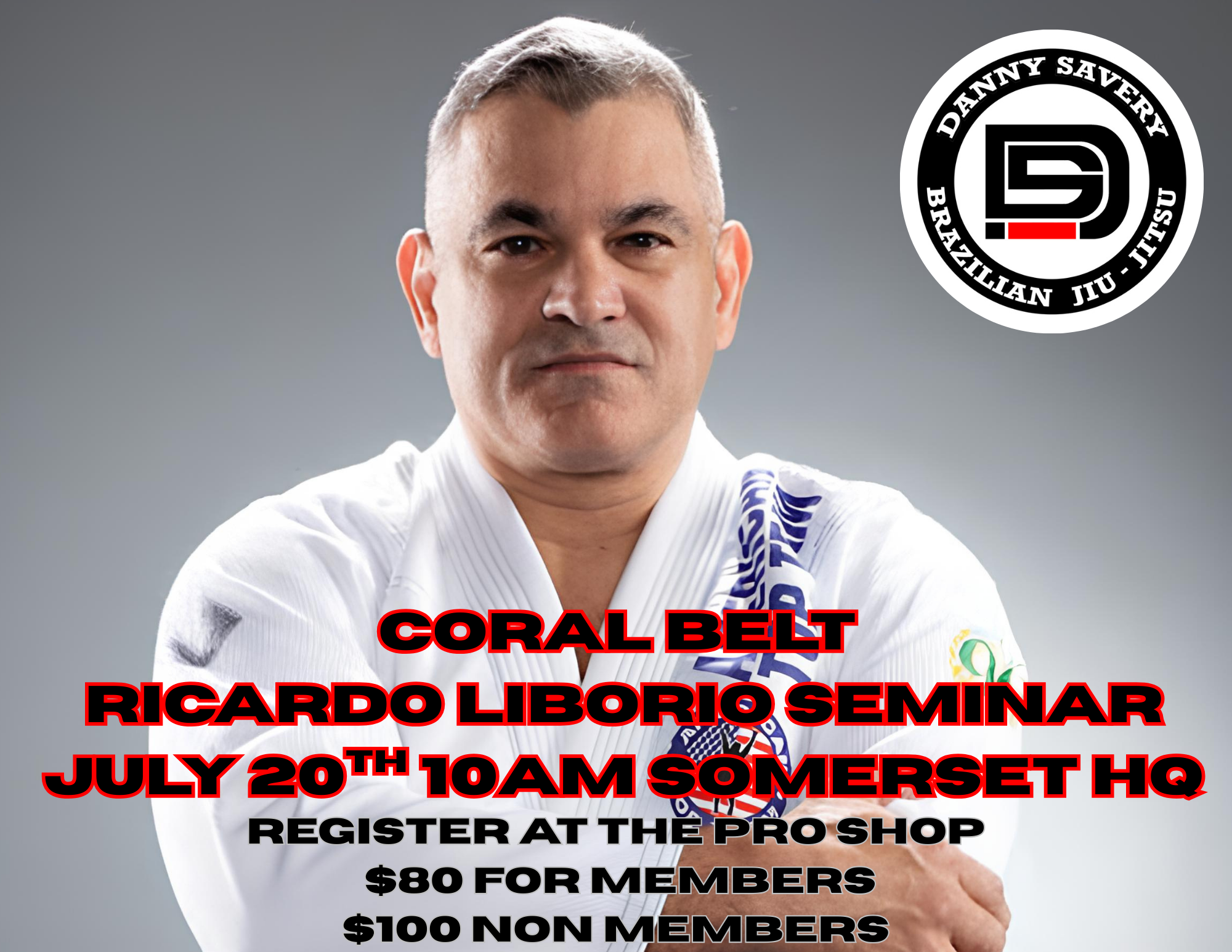 Ricardo Libório Seminar – July 20th at Danny Savery BJJ HQ | Danny ...
