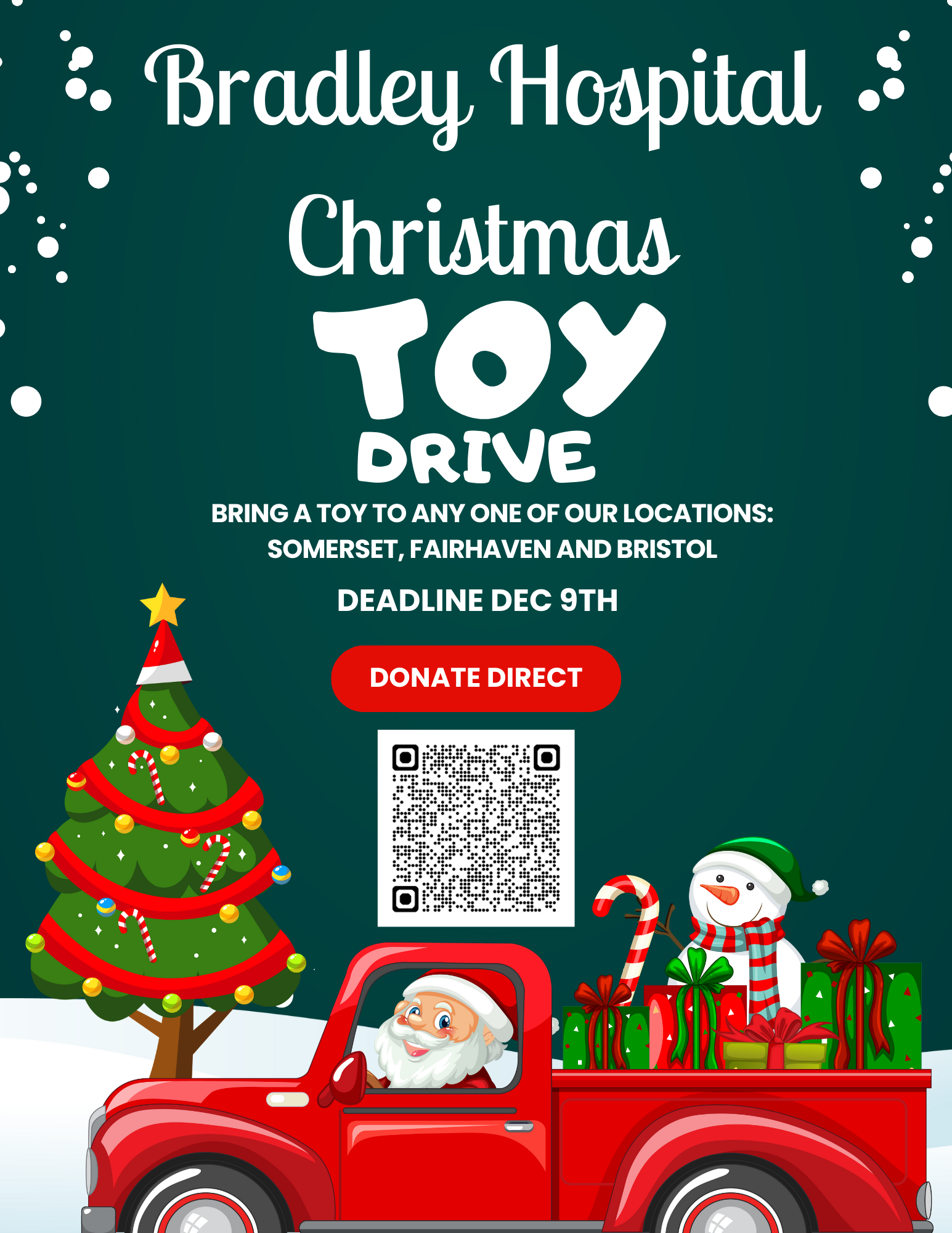 Join Us for the Bradley Hospital Toy Drive at Danny Savery Brazilian ...