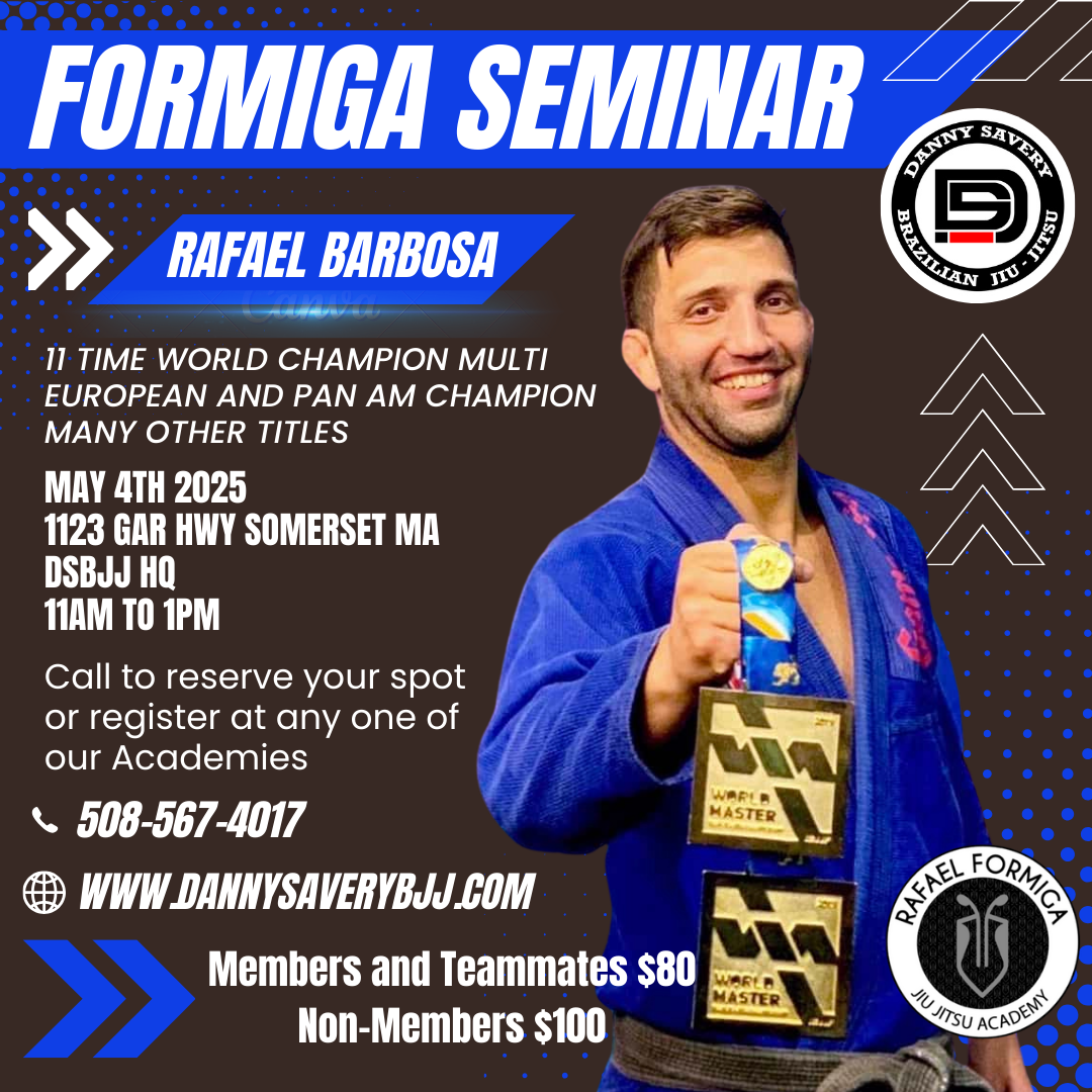 Rafael “Formiga” Barbosa Seminar at Danny Savery Brazilian Jiu-Jitsu ...