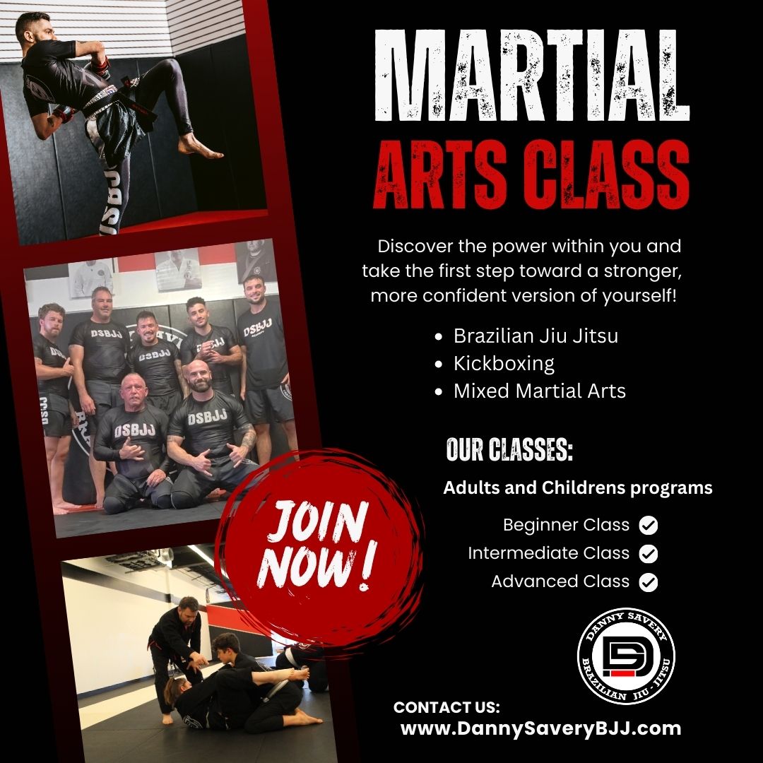 Martial Arts Near Me | Danny Savery BJJ & Martial Arts Academy