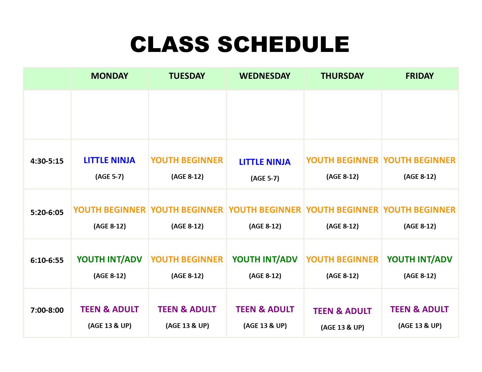 Tucson Juniors Martial Arts | Rita Ranch Martial Arts